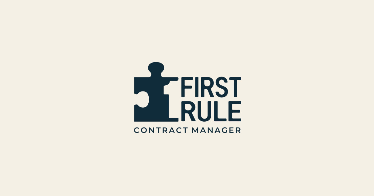 First Rule | AI Construction Contract Management Software